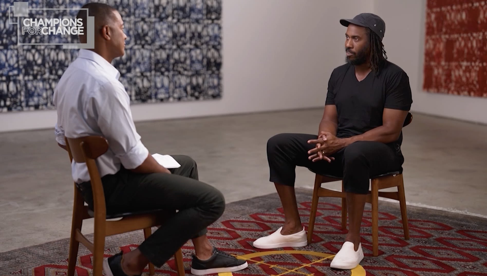 Alum Rashid Johnson Featured on CNN Series Champions for Change ...