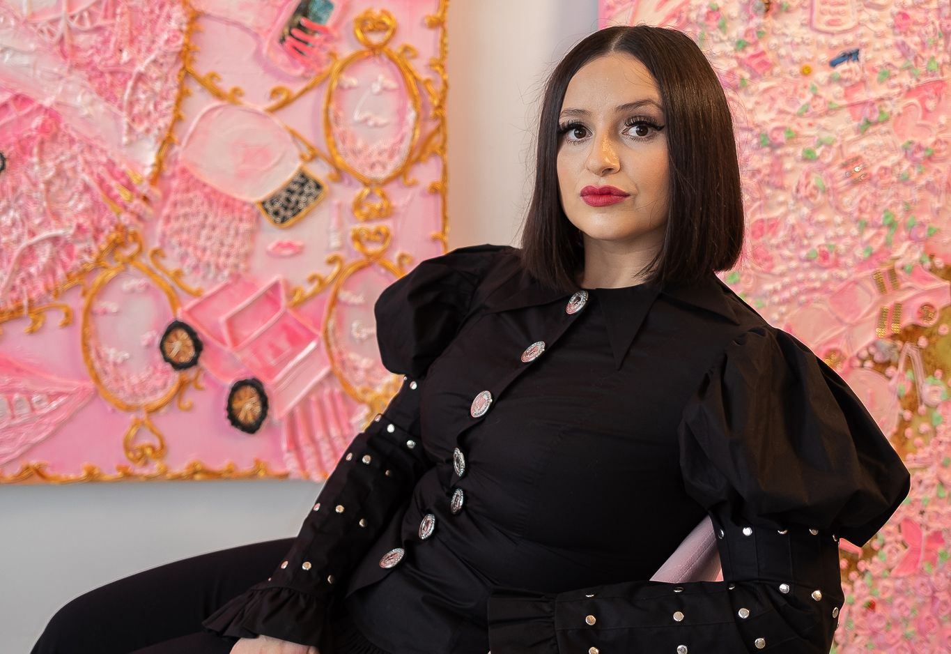 Yvette Mayorga Proves Pink Goes With Everything | School of the Art ...