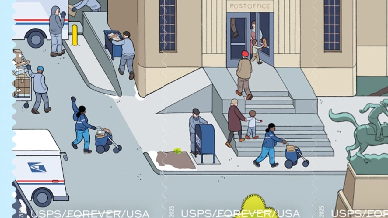 Alum Chris Ware Illustrates USPS Stamps | School of the Art Institute ...
