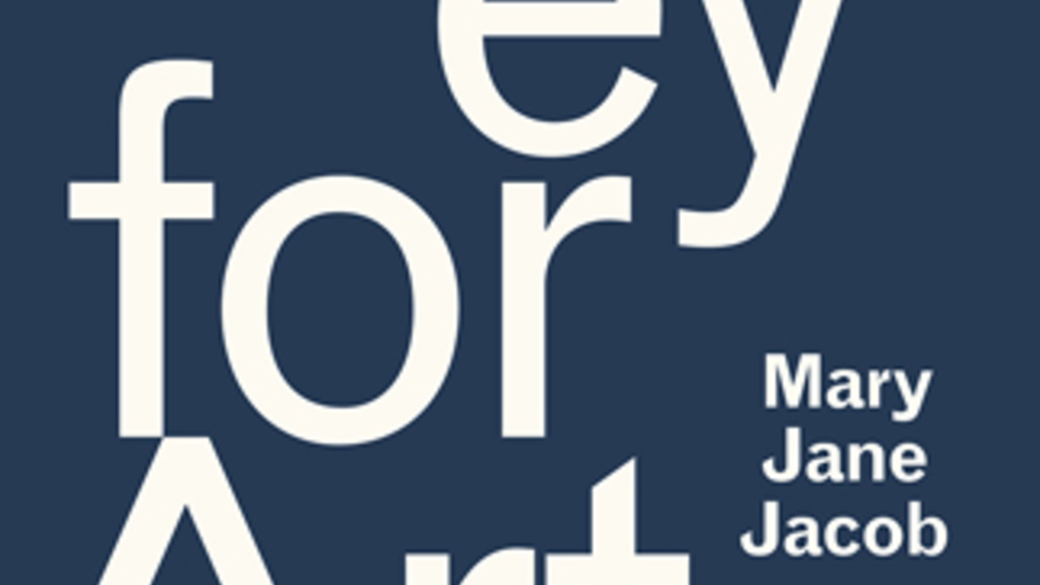 Mary Jane Jacob's Latest Book Is Released | School of the Art Institute ...