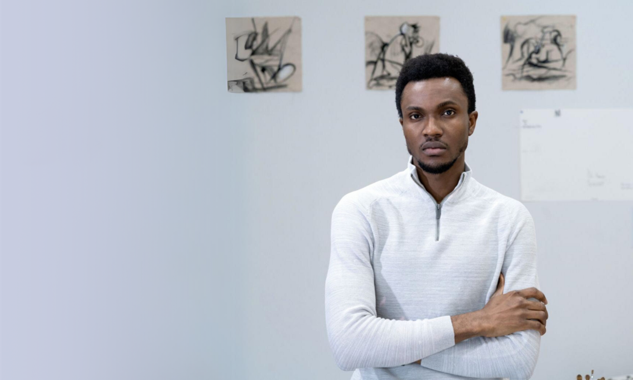 Alum Luke Agada's Abstract Painting Featured in Our Culture Magazine ...