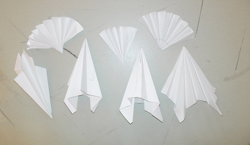 Folding Flying Fanning & Forming Workshop Led by SAIC's Linda Keane ...