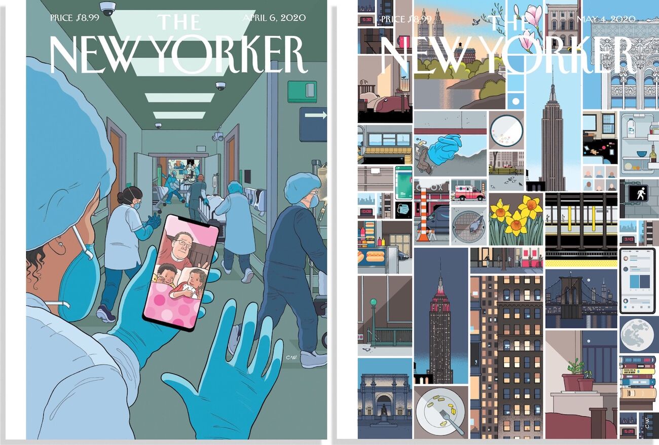 Alum Chris Ware’s New Yorker Covers Reflect Life Under the Pandemic ...